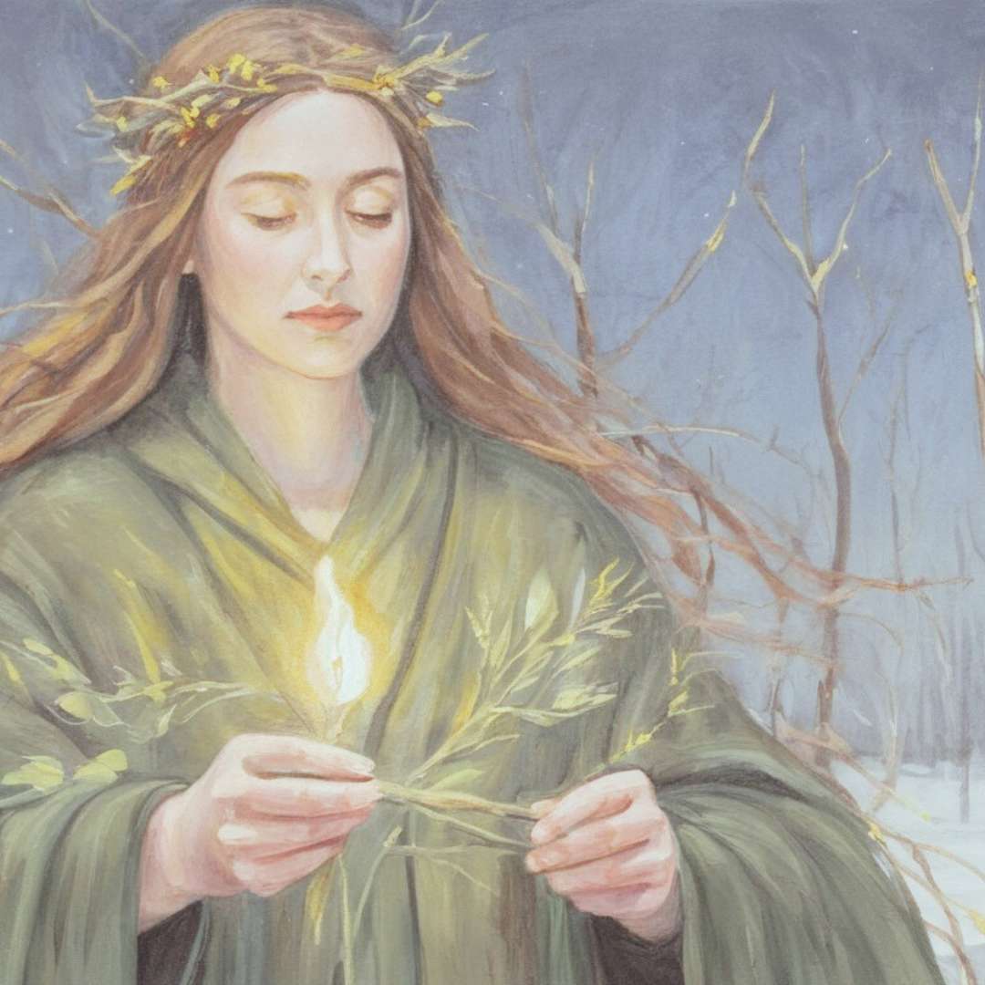 Brigids Segen: Göttinnenmeditation für das Imbolc-Fest - Wunsch Traum Manufaktur